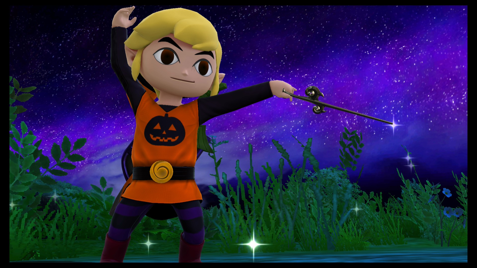 Spooky Toon Link [Super Smash Bros. (Wii U)] [Mods]