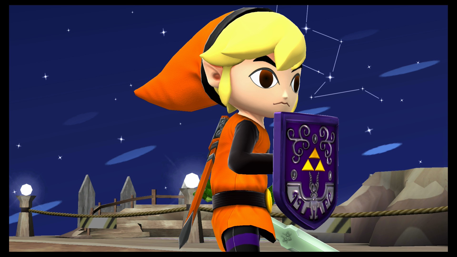 Spooky Toon Link [Super Smash Bros. (Wii U)] [Mods]