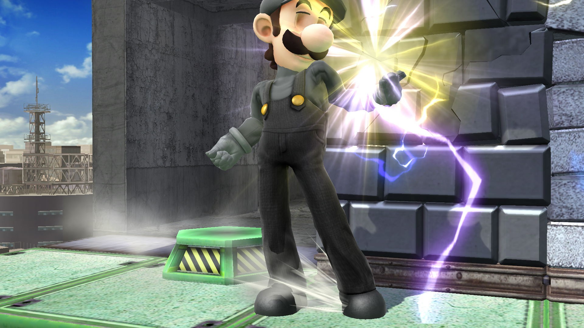 Luigi the God 0.1 (voice, csp,result,extra models) Mod for Super Smash ...