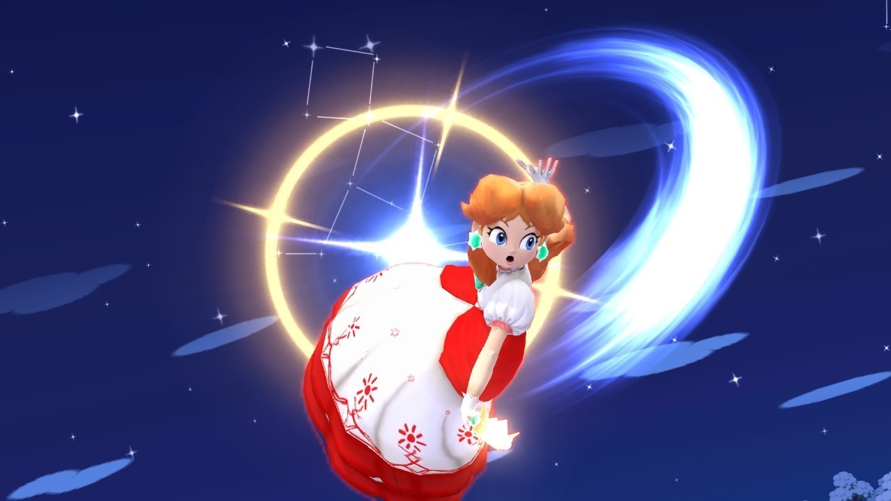 KTH Daisy Recolor - Fire Daisy [Super Smash Bros. (Wii U)] [Mods]