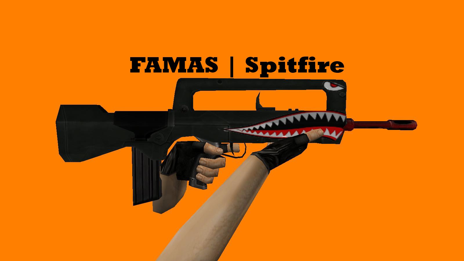 FAMAS Spitfire Mod for Counter-Strike 1.6 | CS1.6 Mods