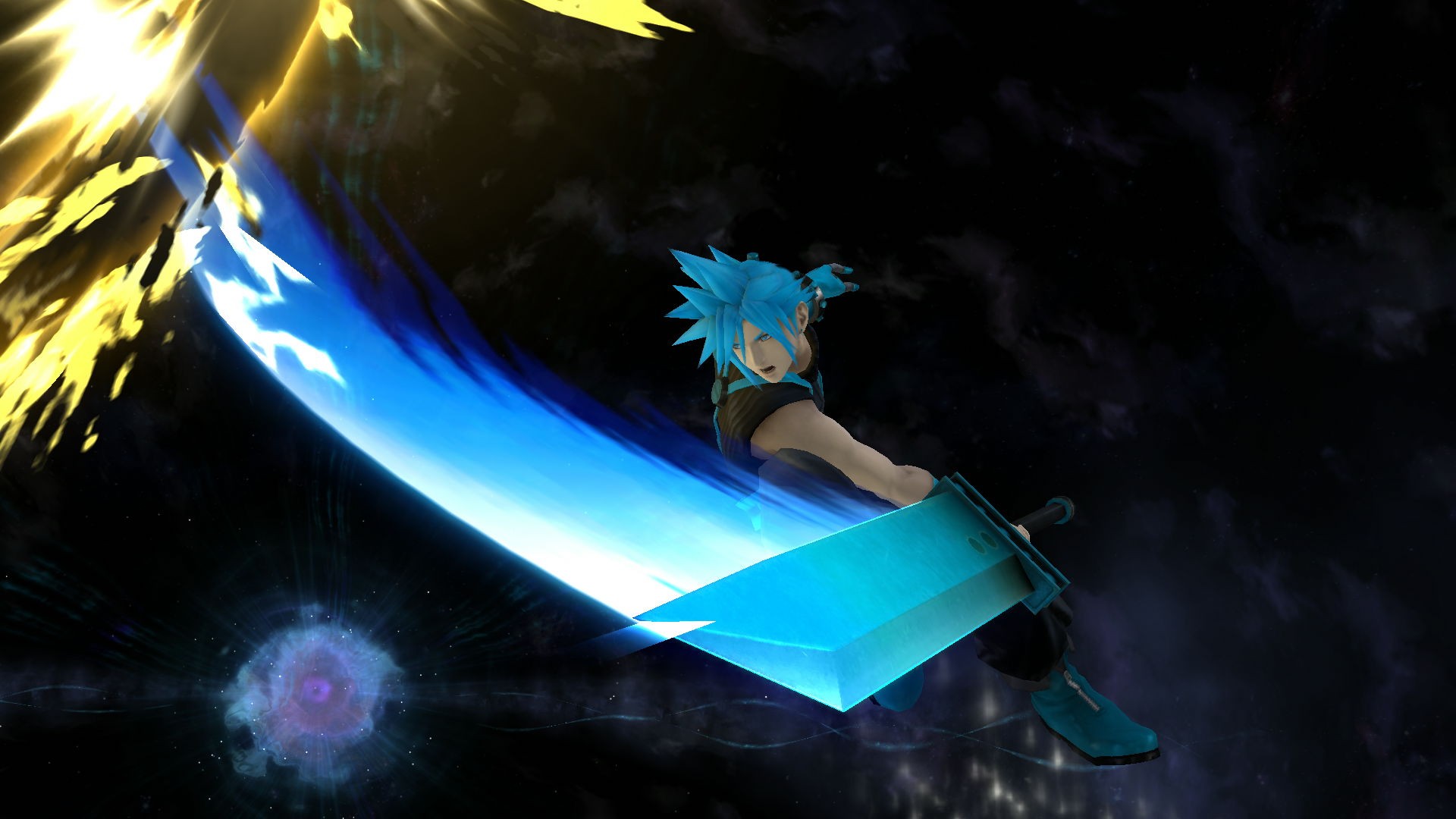 Vibrant Blue Trail/Effect [Super Smash Bros. (Wii U)] [Mods]