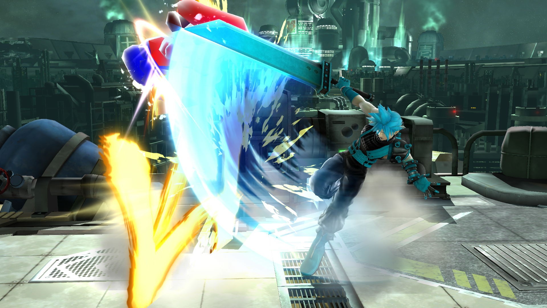 Vibrant Blue Trail/Effect [Super Smash Bros. (Wii U)] [Mods]