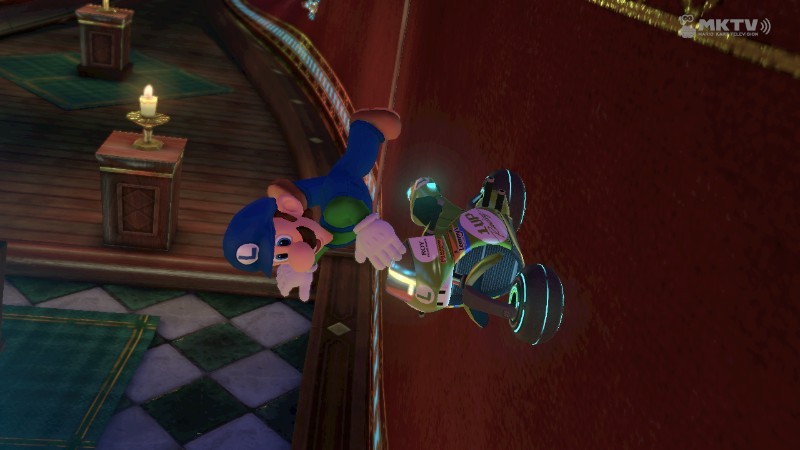 Luigi's Mansion: Blue Luigi [Mario Kart 8] [Mods]