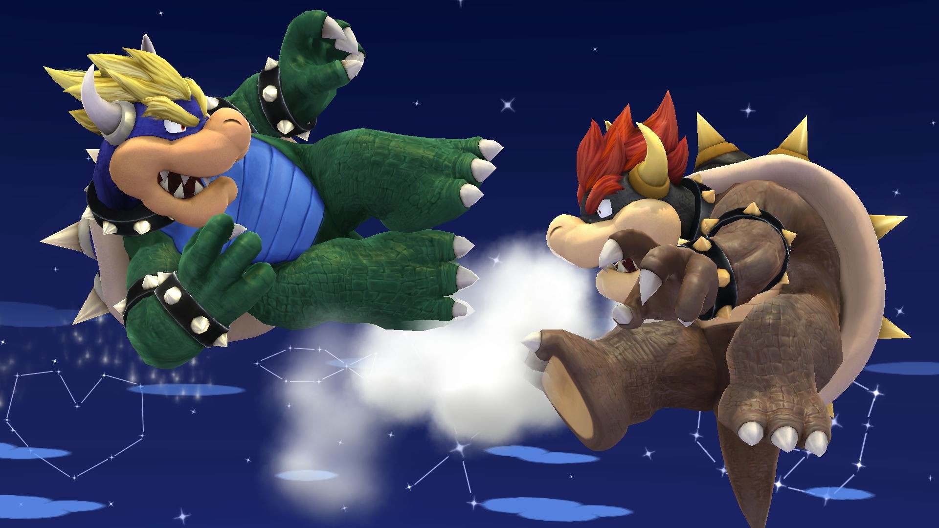 Bowser SSBM Recolors [Super Smash Bros. (Wii U)] [Mods]