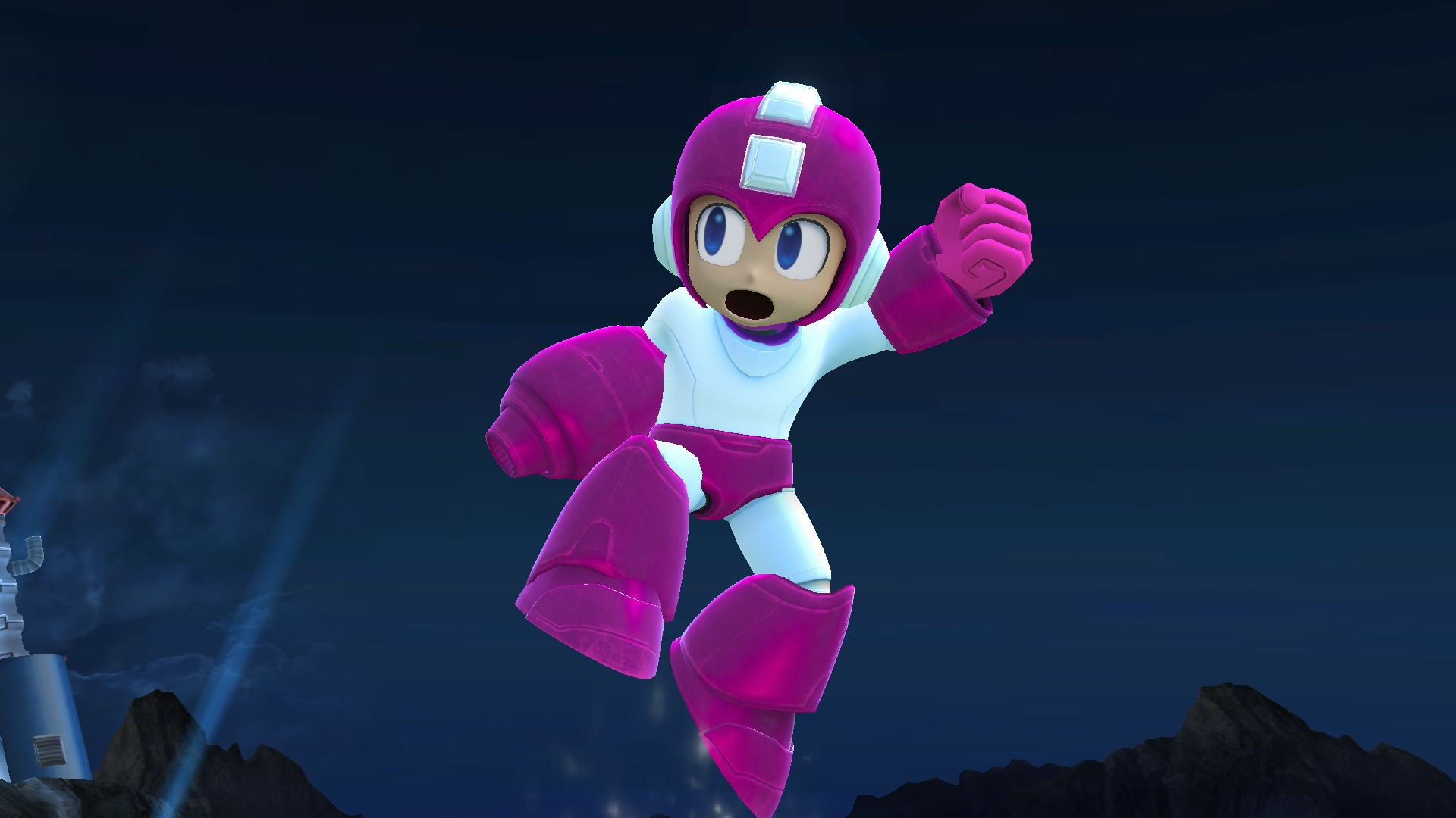 Gravity Power-Up Mega Man (Mega Man V) [Super Smash Bros. (Wii U)] [Mods]