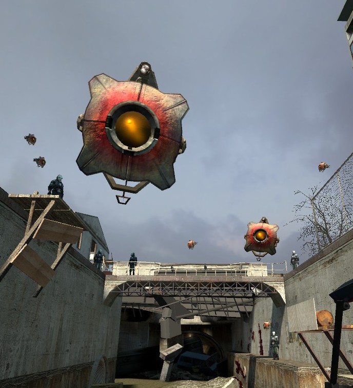Combot for City scanner [Half-Life 2] [Mods]