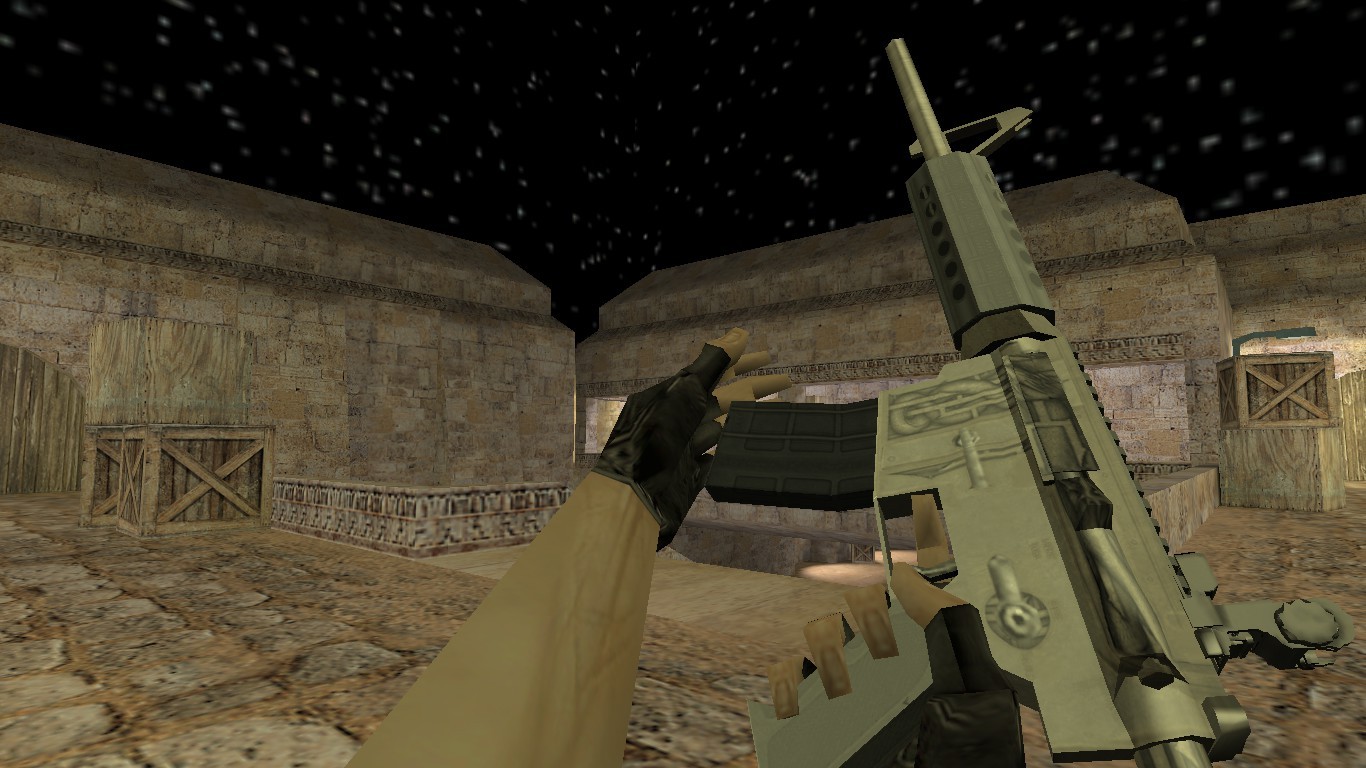 Default M4A4 Ormr [Counter-Strike 1.6] [Mods]