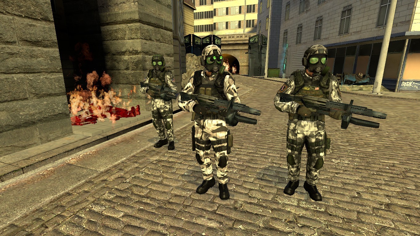 H.E.C.U Soldiers Mod for Half-Life 2 | HL2 Mods