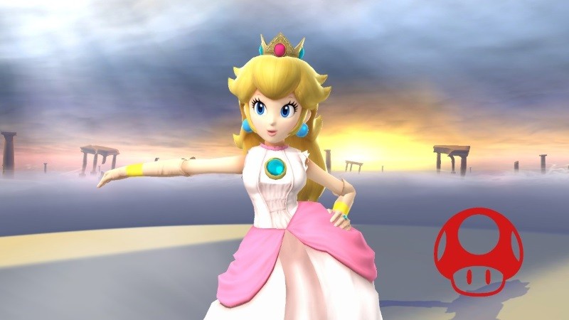 Mario Sunshine Peach Pack Mod for Super Smash Bros. (Wii U) | SSB4U Mods
