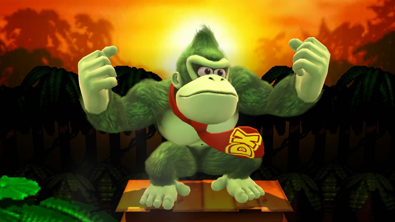 Smash 64 - Green DK [Super Smash Bros. (Wii U)] [Mods]