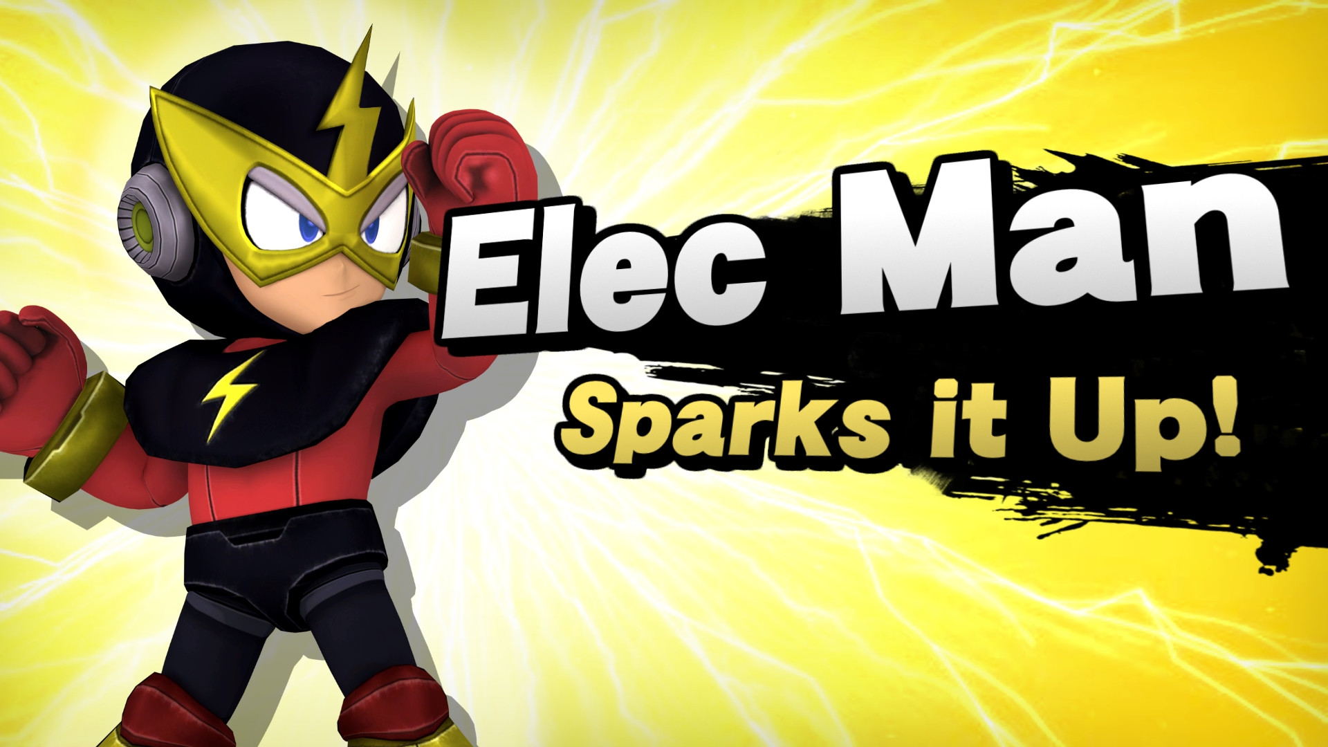 Elec Man Sparks it Up! (Wi-Fi safe and re-rigged) Mod for Super Smash ...