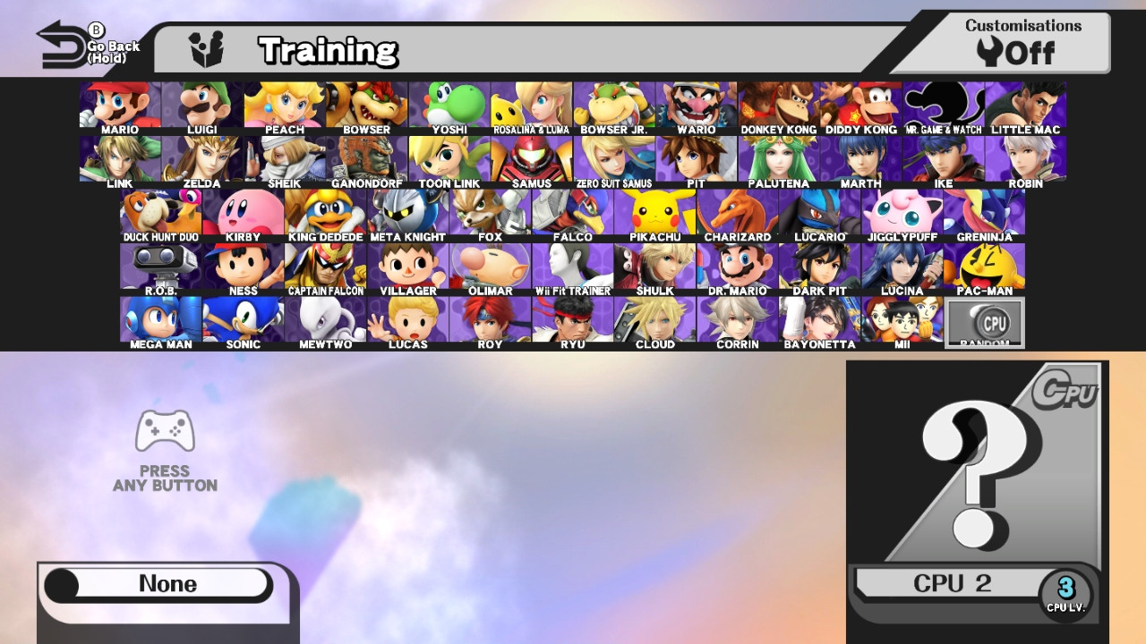 CSS Flame Recolor Pack [Super Smash Bros. (Wii U)] [Mods]