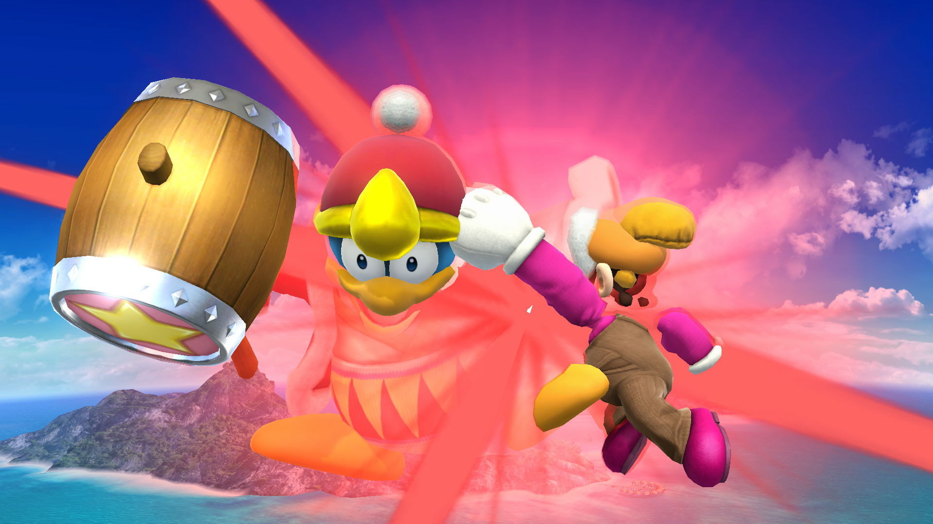 Dunkin' Donuts Mario [Super Smash Bros. (Wii U)] [Mods]