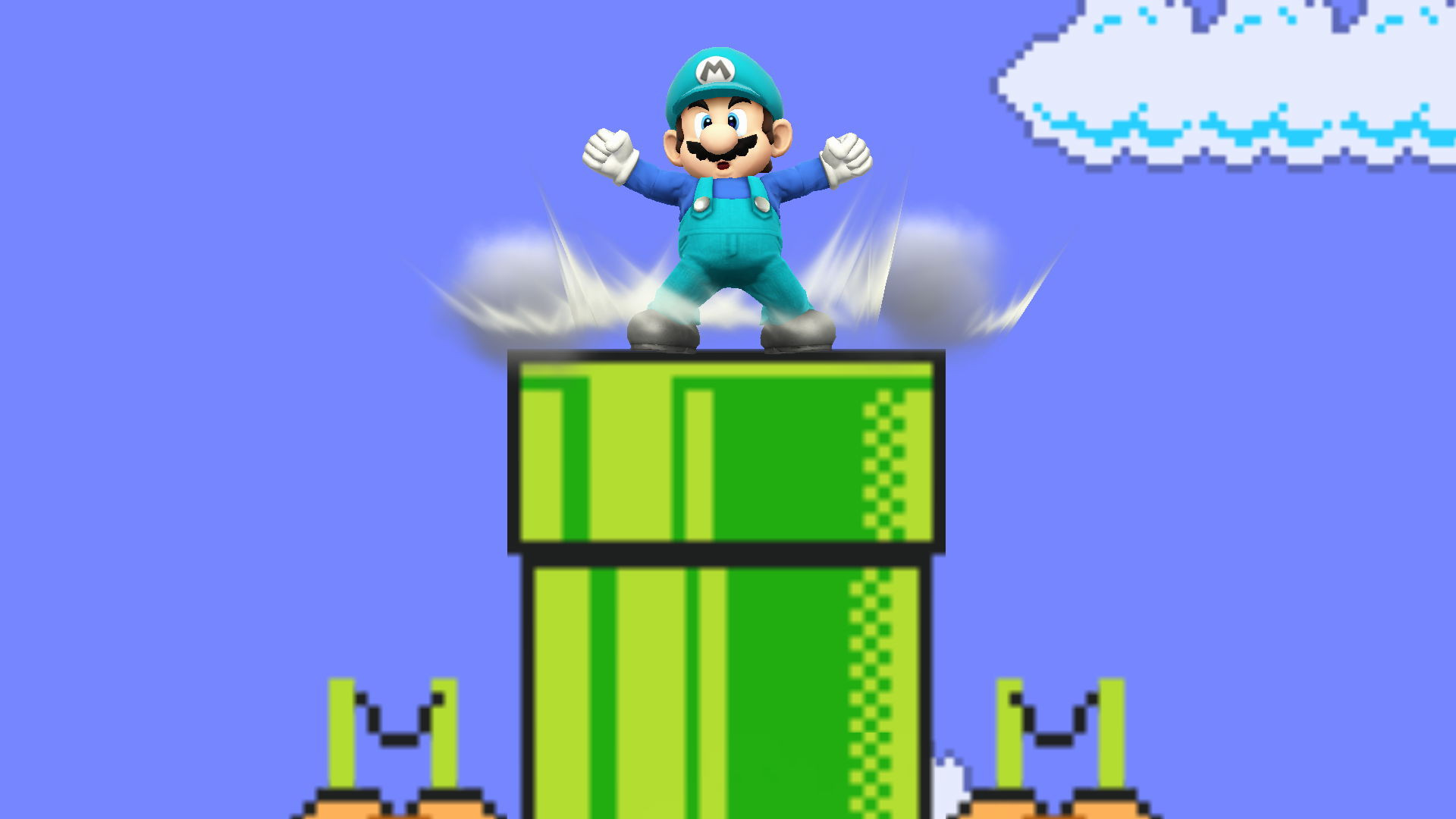 Enough Plumbers Mario [Super Smash Bros. (Wii U)] [Mods]