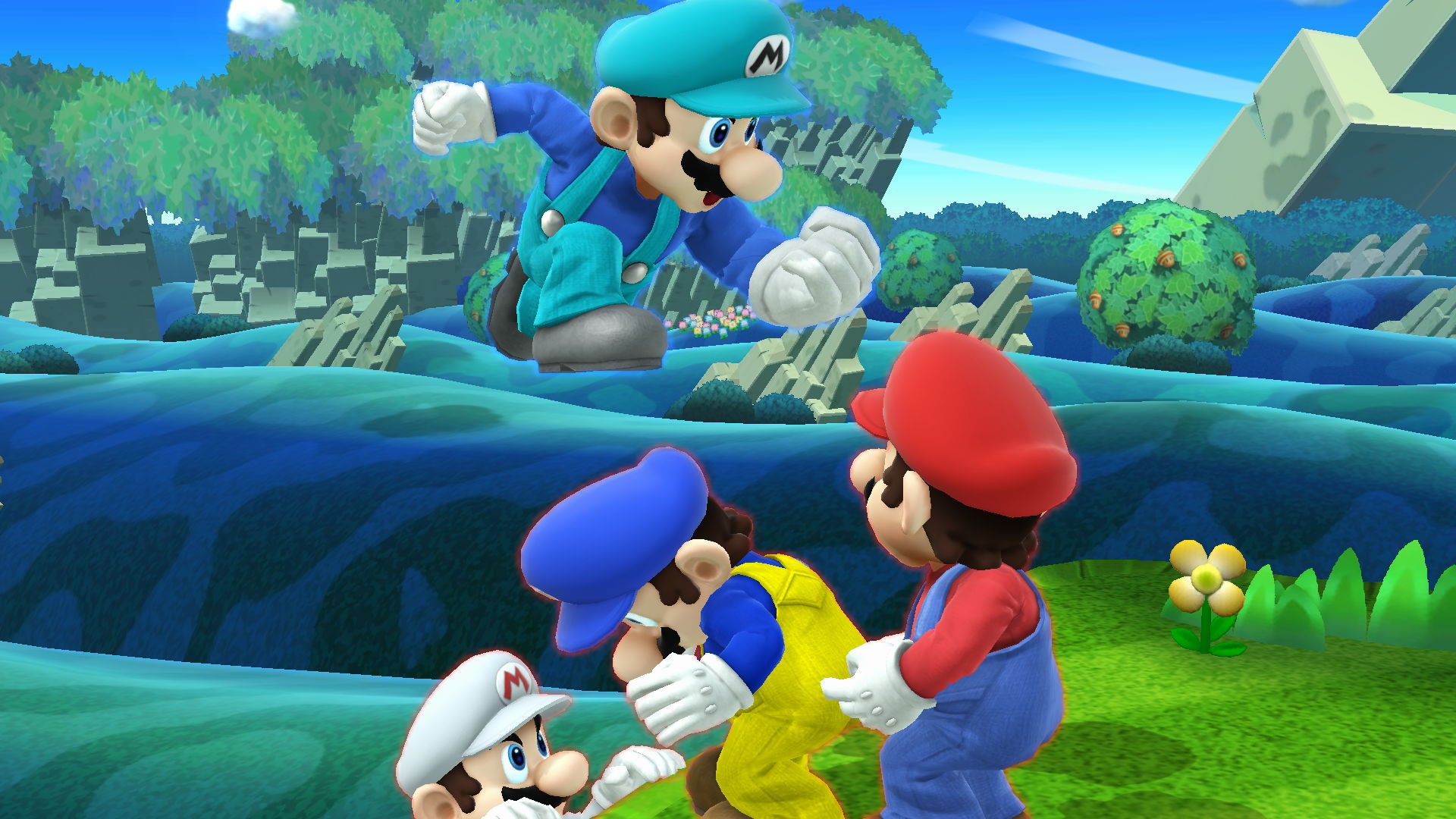 Enough Plumbers Mario [Super Smash Bros. (Wii U)] [Mods]