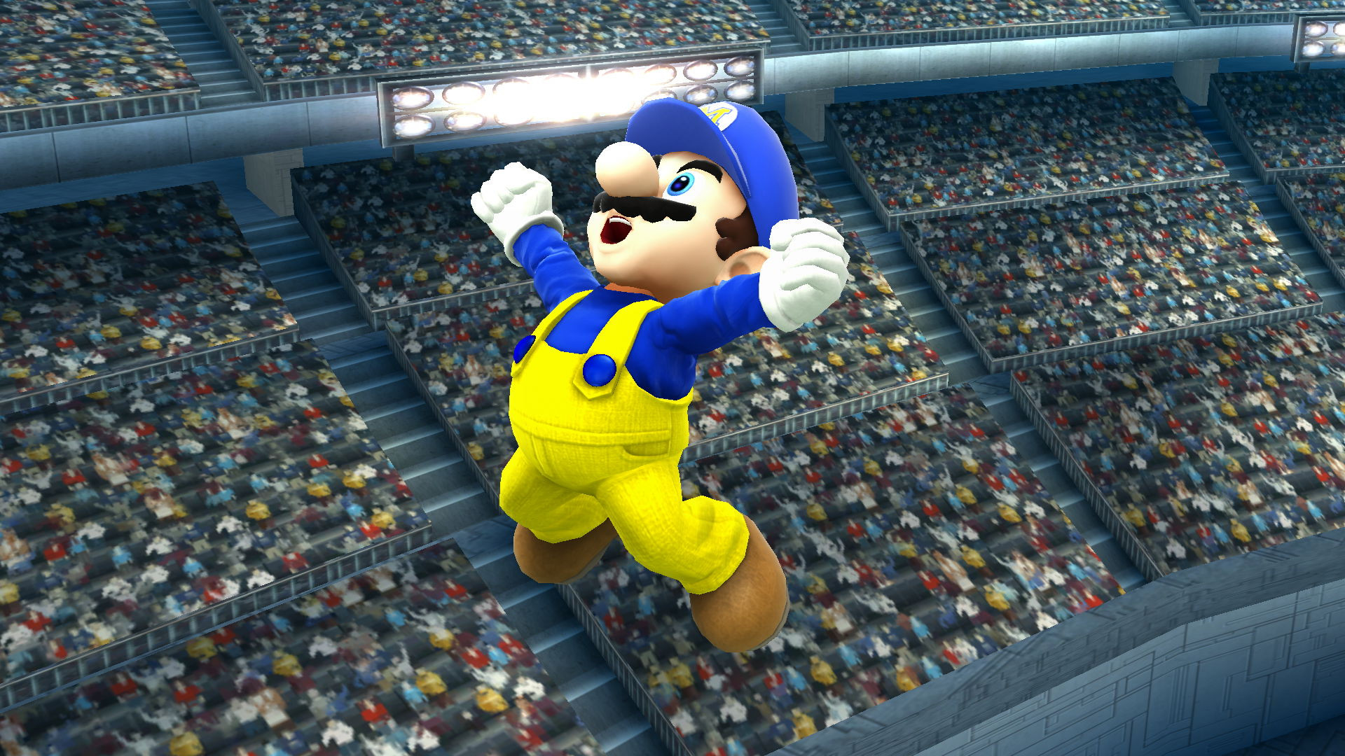 University of Michigan Mario [Super Smash Bros. (Wii U)] [Mods]