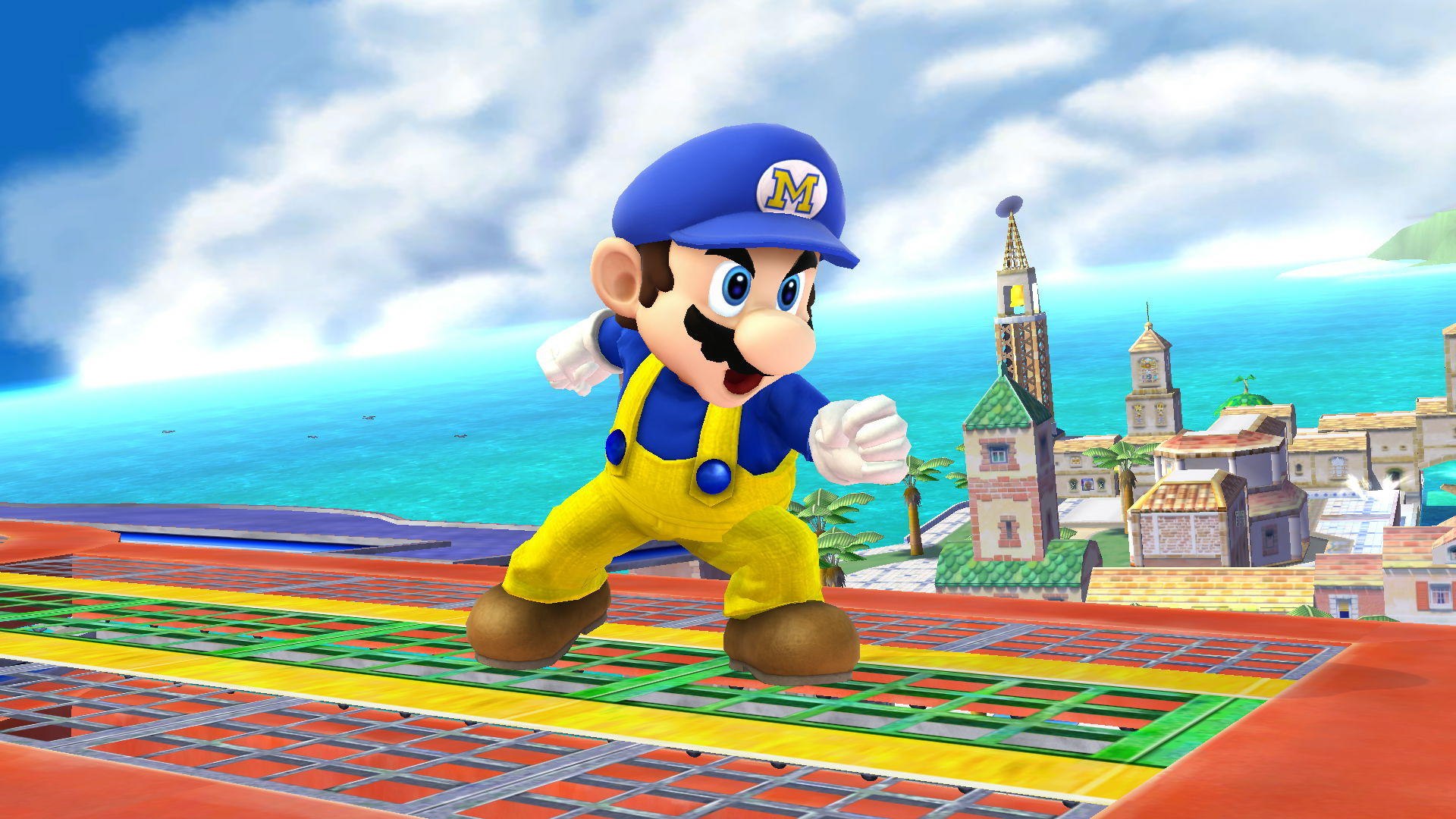 University of Michigan Mario [Super Smash Bros. (Wii U)] [Mods]