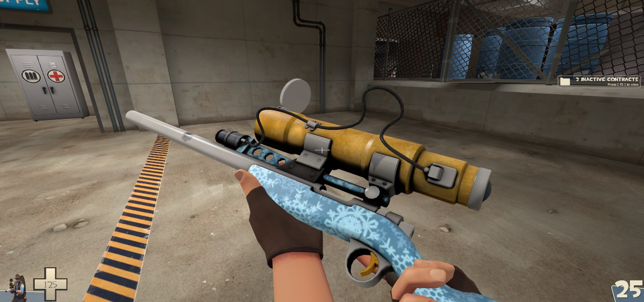 festive wood rifle [Team Fortress 2] [Mods]