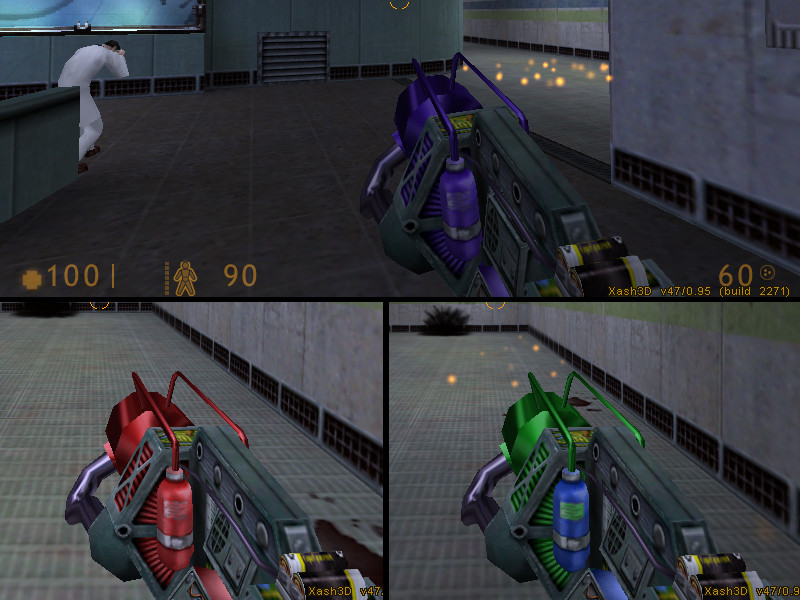 Colorable view models (LD Version) Mod for Half-Life | HL Mods