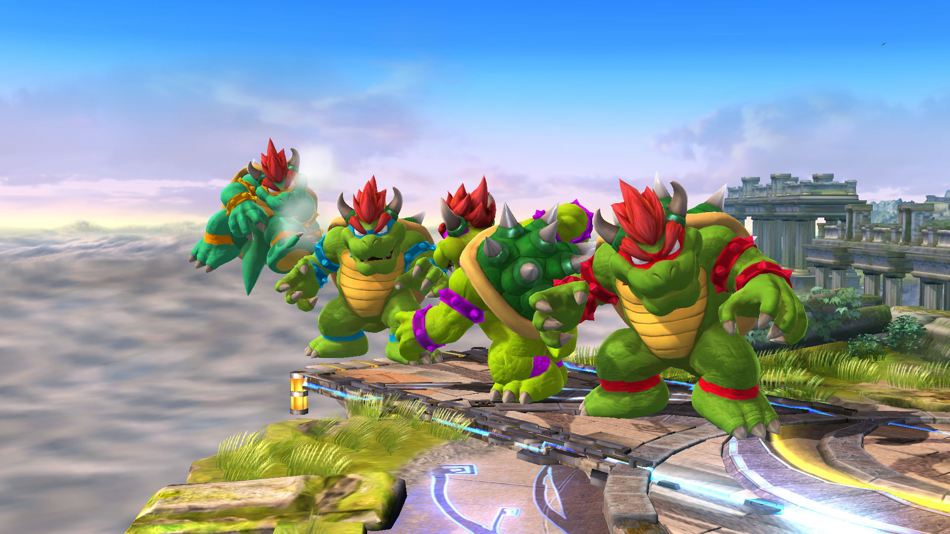TMNT themed Bowser pack Mod for Super Smash Bros. (Wii U) | SSB4U Mods
