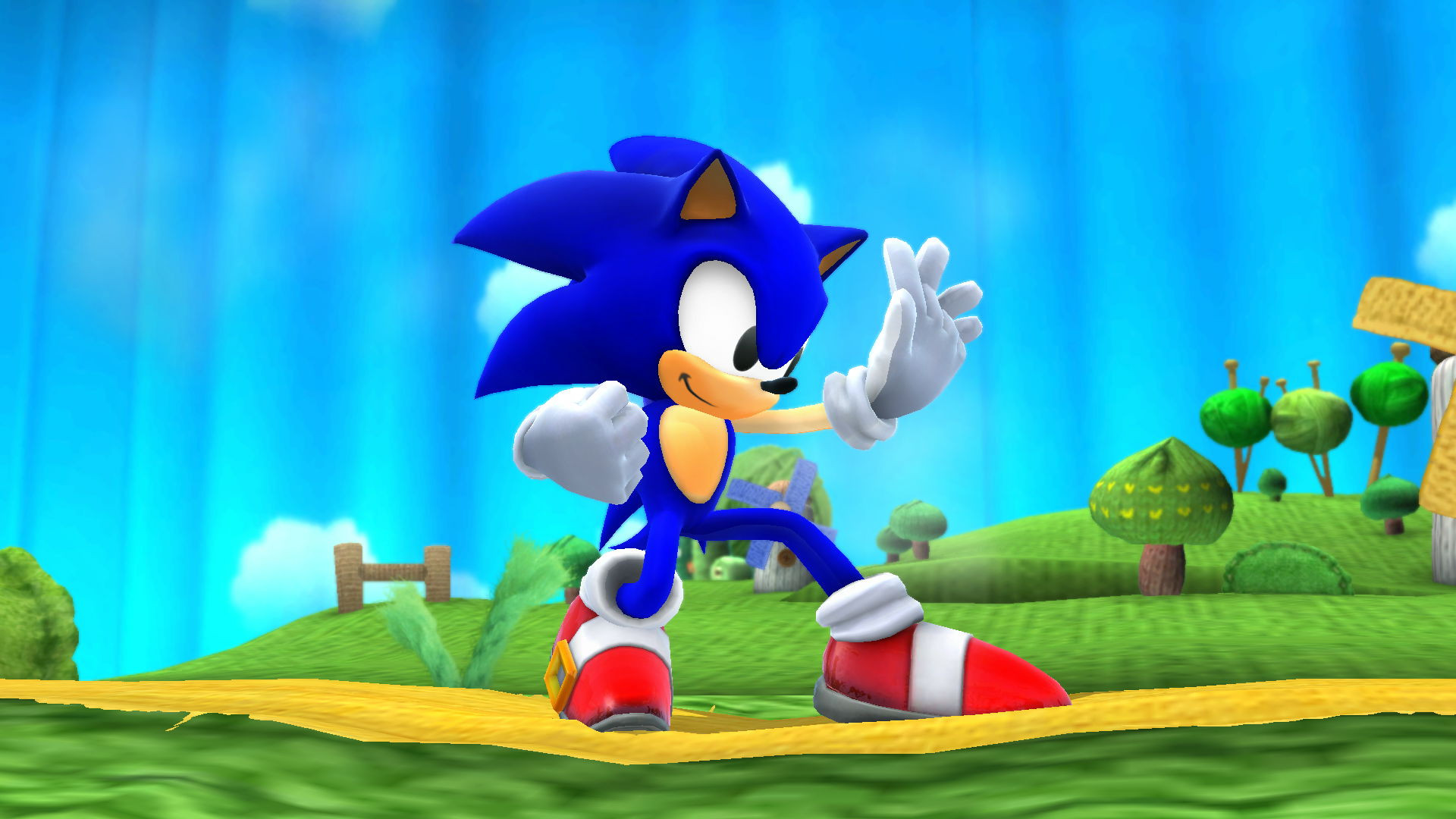 Mario & Luigi RPG Themed Sonic Mod for Super Smash Bros. (Wii U ...