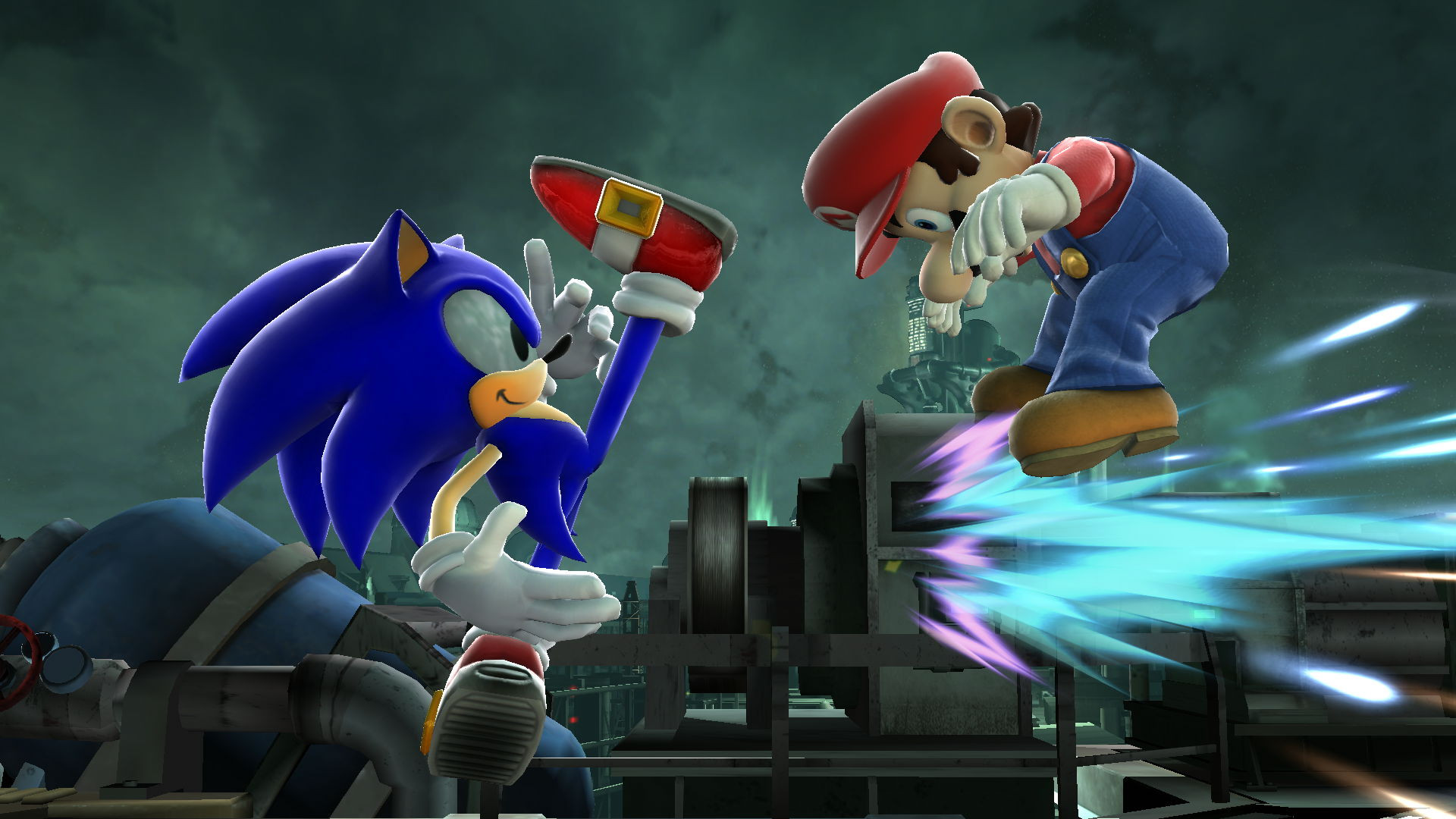 Mario & Luigi RPG Themed Sonic Mod for Super Smash Bros. (Wii U ...