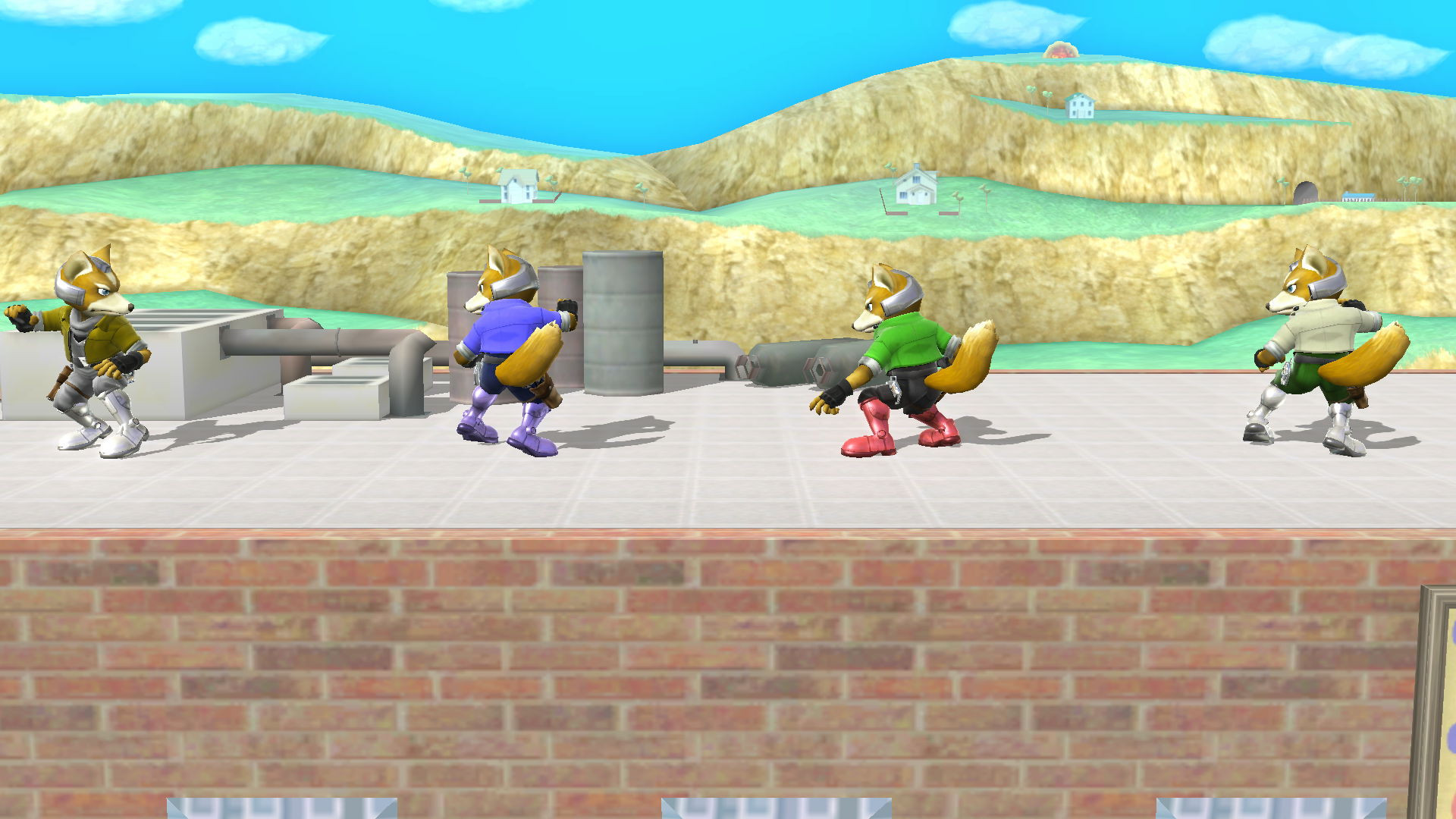 Melee Fox [Super Smash Bros. (Wii U)] [Mods]