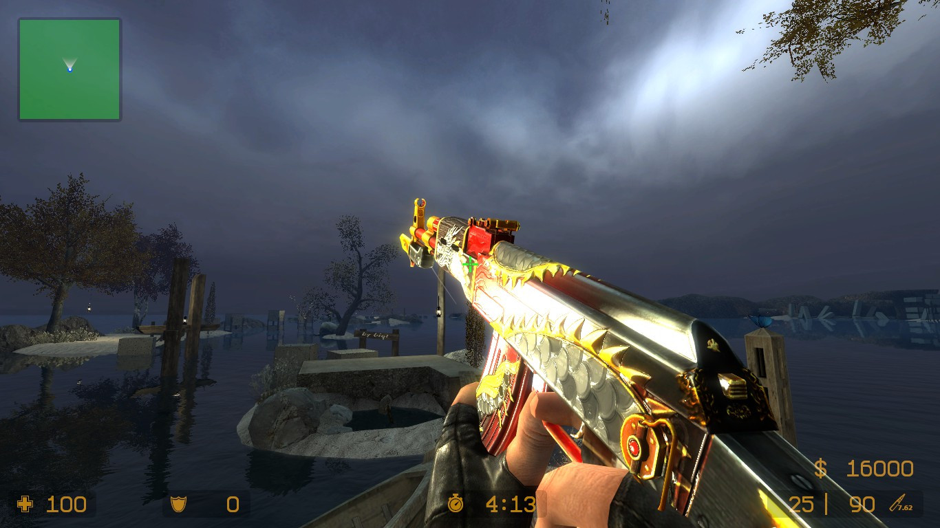 AK-47 Royal Dragon (Chaos Dragon) Mod for Counter-Strike: Source | CS:S ...