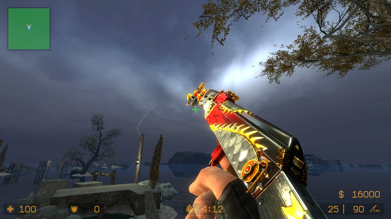 AK-47 Royal Dragon (Chaos Dragon) Mod for Counter-Strike: Source | CS:S ...