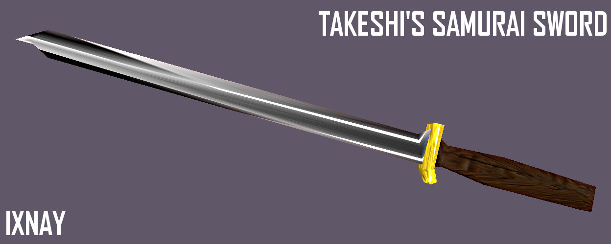 Takeshi's Samurai Sword [Half-Life] [Mods]