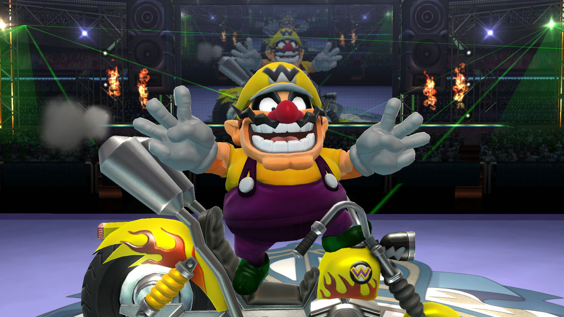 Mario & Luigi RPG Themed Wario [Super Smash Bros. (Wii U)] [Mods]