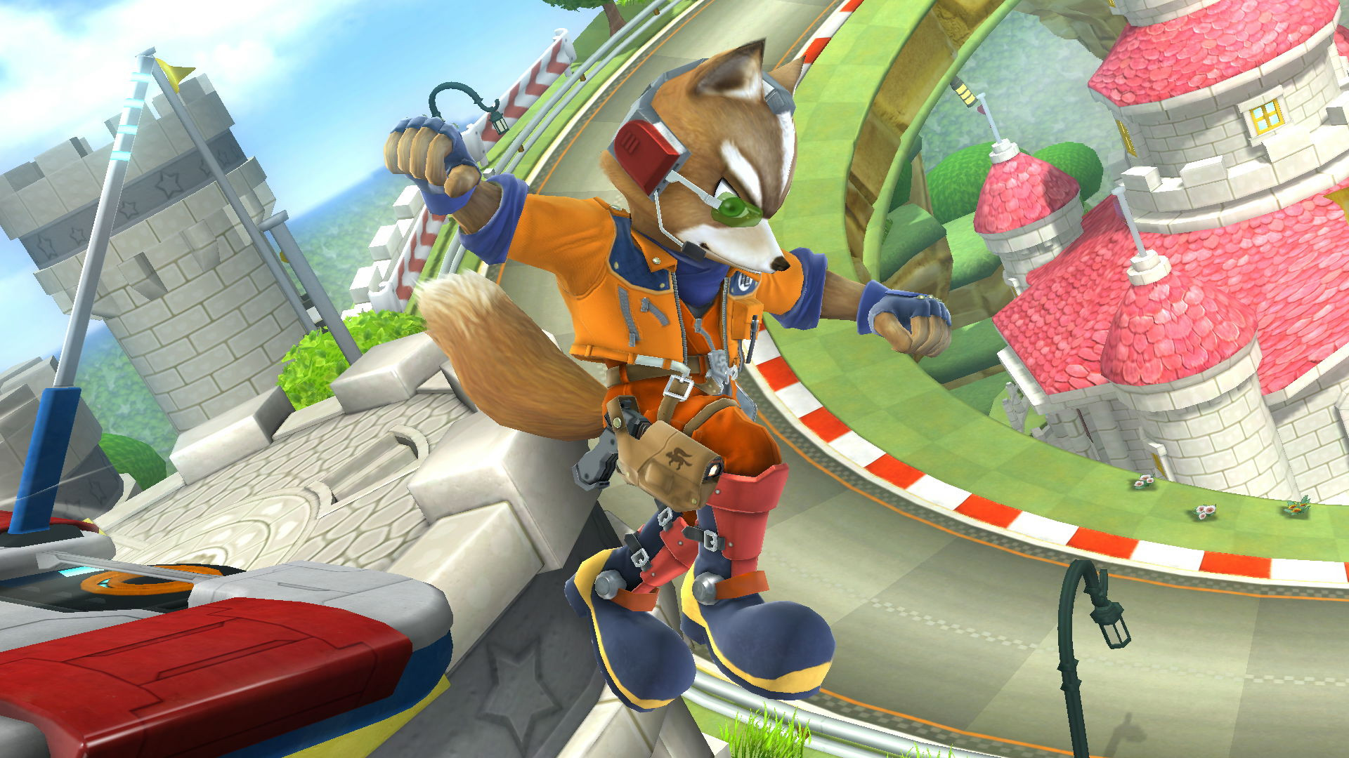 Goku Fox Mod for Super Smash Bros. (Wii U) | SSB4U Mods