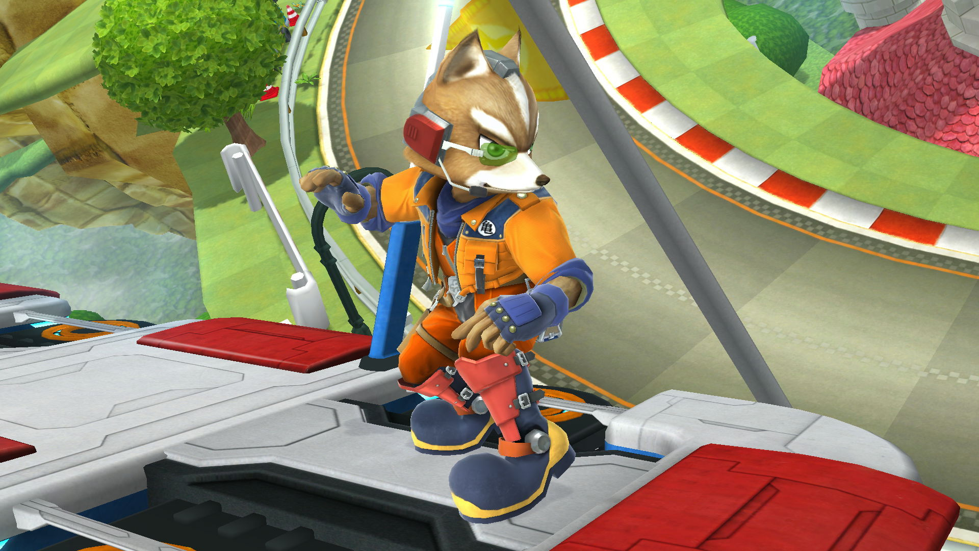 Goku Fox Mod for Super Smash Bros. (Wii U) | SSB4U Mods