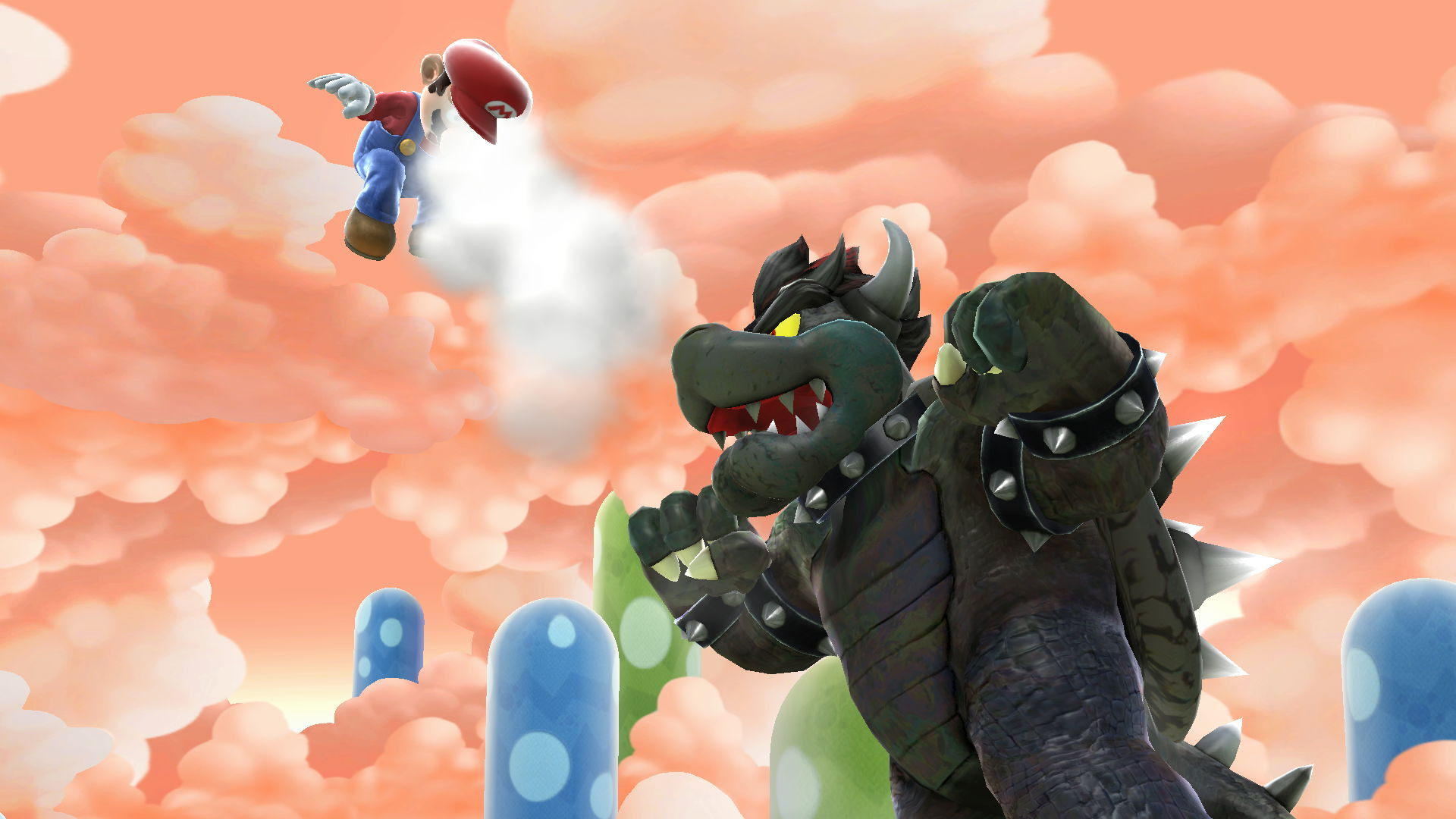 Black Paint Bowser (+CSPs) [Super Smash Bros. (Wii U)] [Mods]