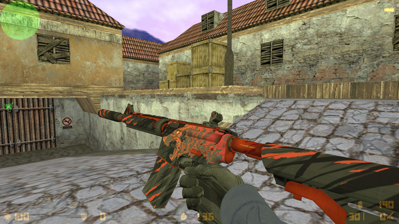 M4A4 Howl HD (+new skin) Mod for Counter-Strike 1.6 | CS1.6 Mods