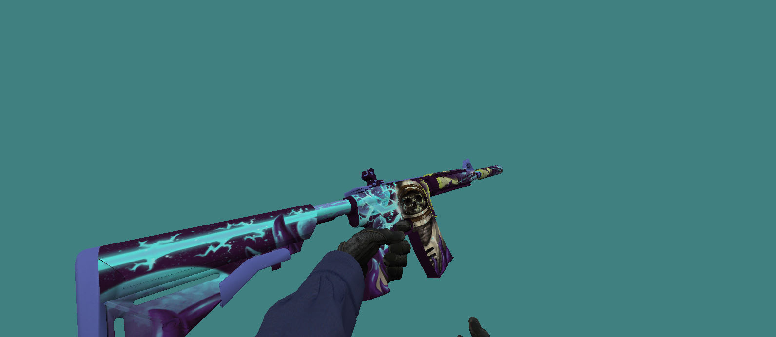 M4A4 Howl HD (+new skin) Mod for Counter-Strike 1.6 | CS1.6 Mods