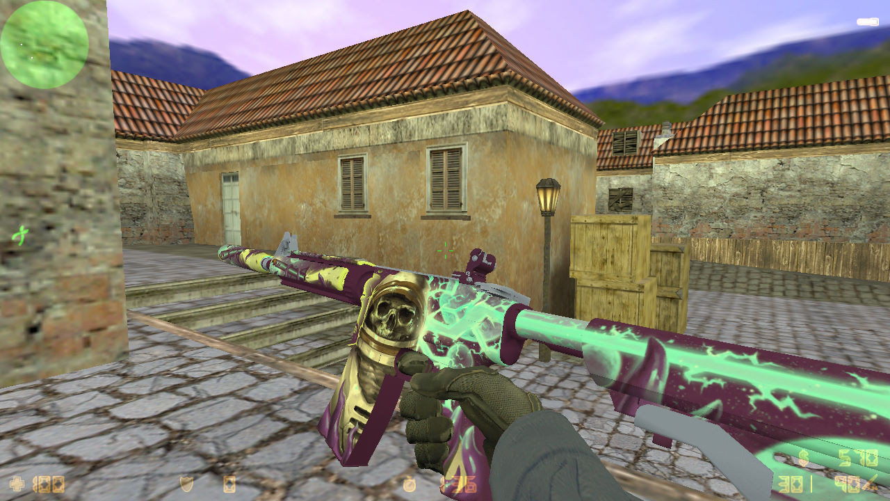 M4A4 Howl HD (+new skin) Mod for Counter-Strike 1.6 | CS1.6 Mods