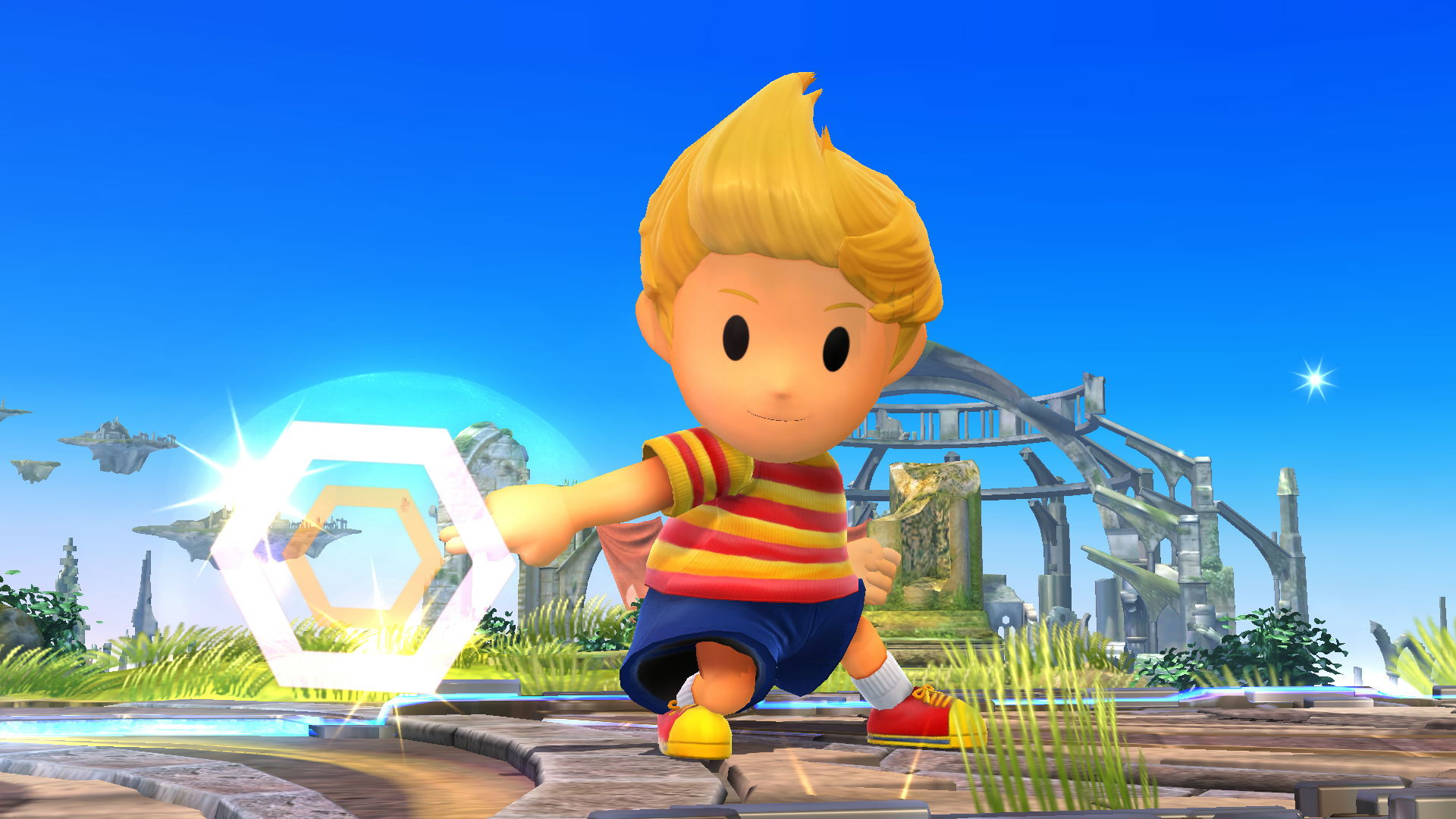 Mario & Luigi RPG Themed Lucas [Super Smash Bros. (Wii U)] [Mods]