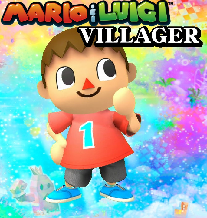 Mario & Luigi Style Villager Mod for Super Smash Bros. (Wii U) | SSB4U Mods