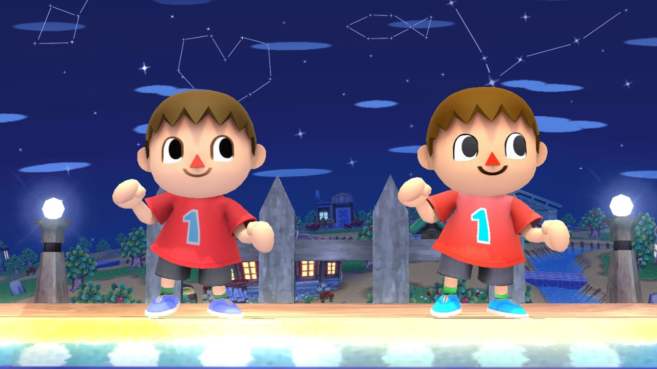 Mario & Luigi Style Villager Mod for Super Smash Bros. (Wii U) | SSB4U Mods