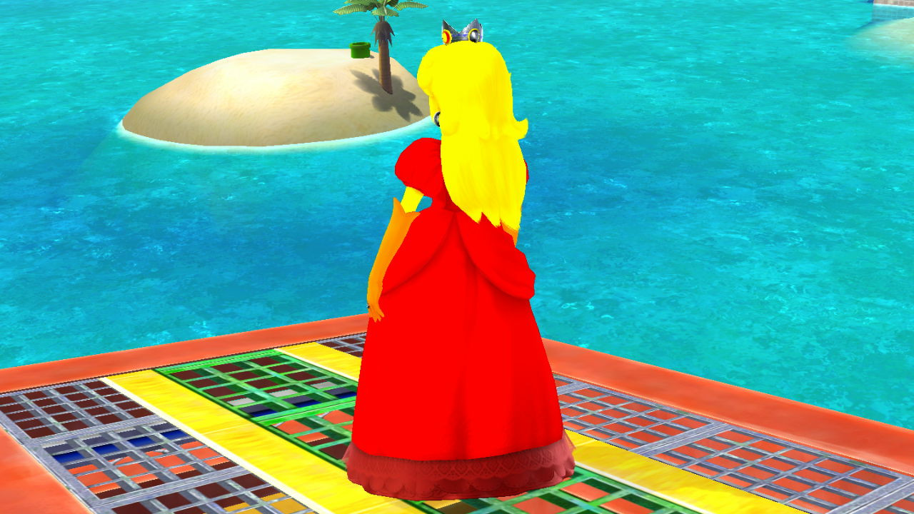 Ms. Pacman Peach (Tex ID and UI) Mod for Super Smash Bros. (Wii U ...