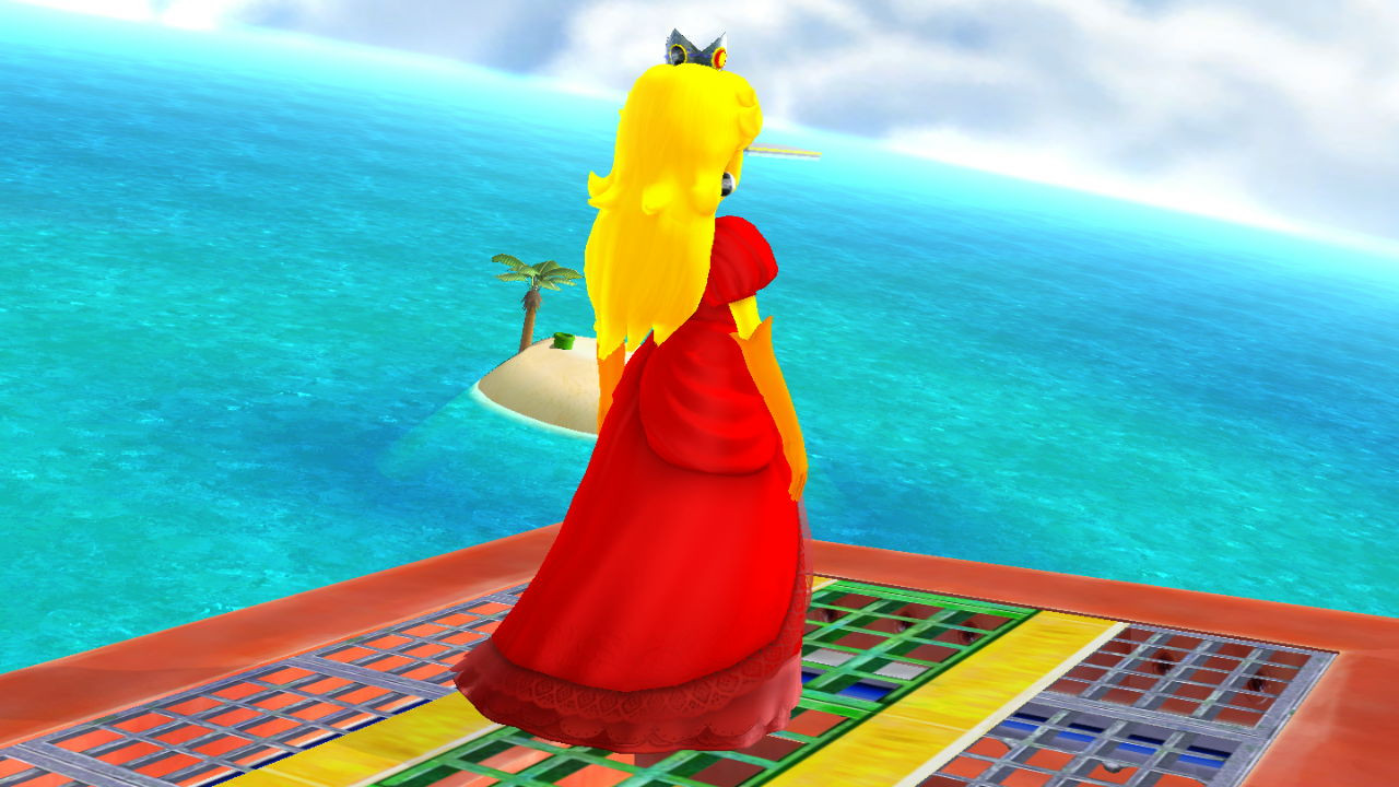 Ms. Pacman Peach (Tex ID and UI) Mod for Super Smash Bros. (Wii U ...