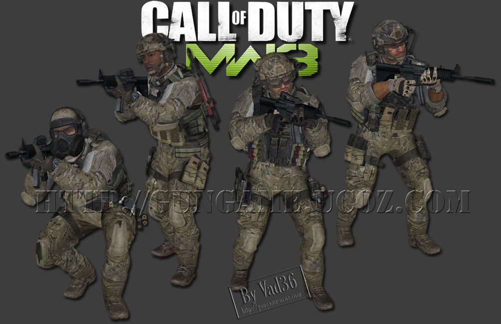 Caracteres Delta Force Mw3