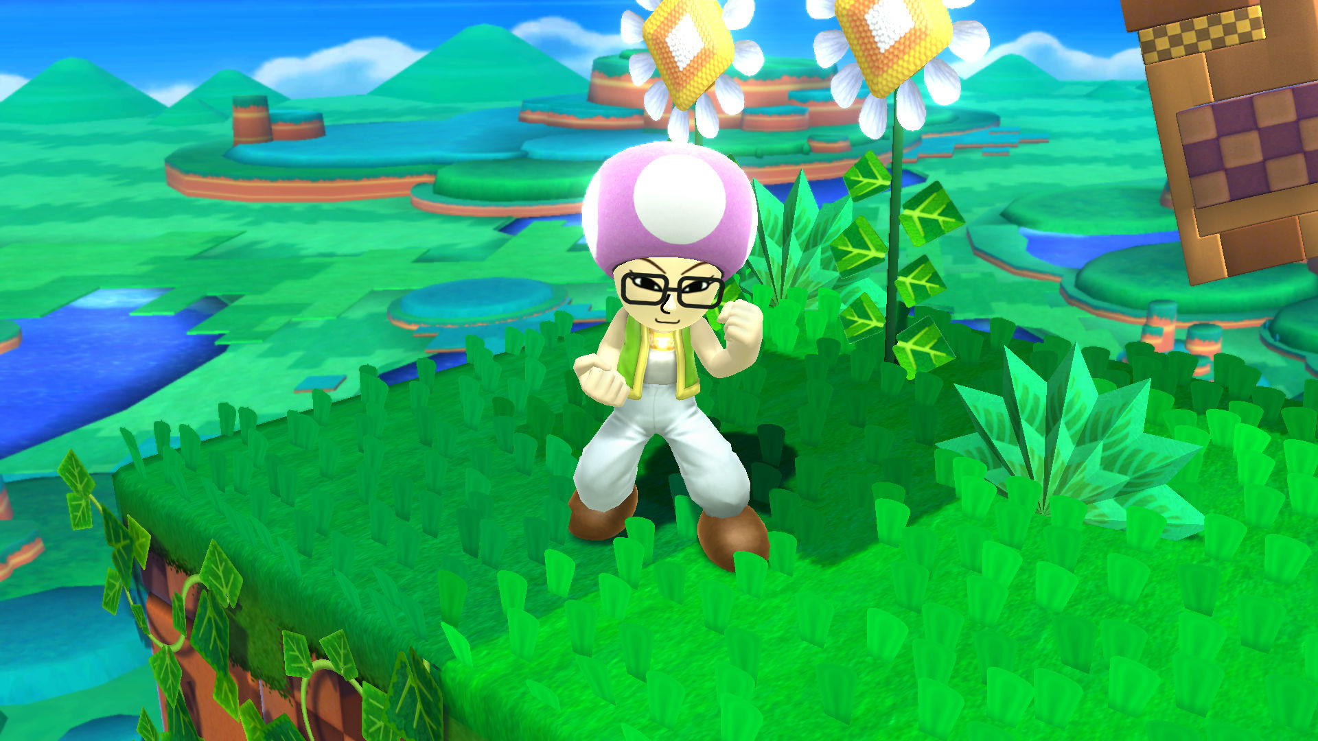Additional Toad Mii Hat Colors [Super Smash Bros. (Wii U)] [Mods]