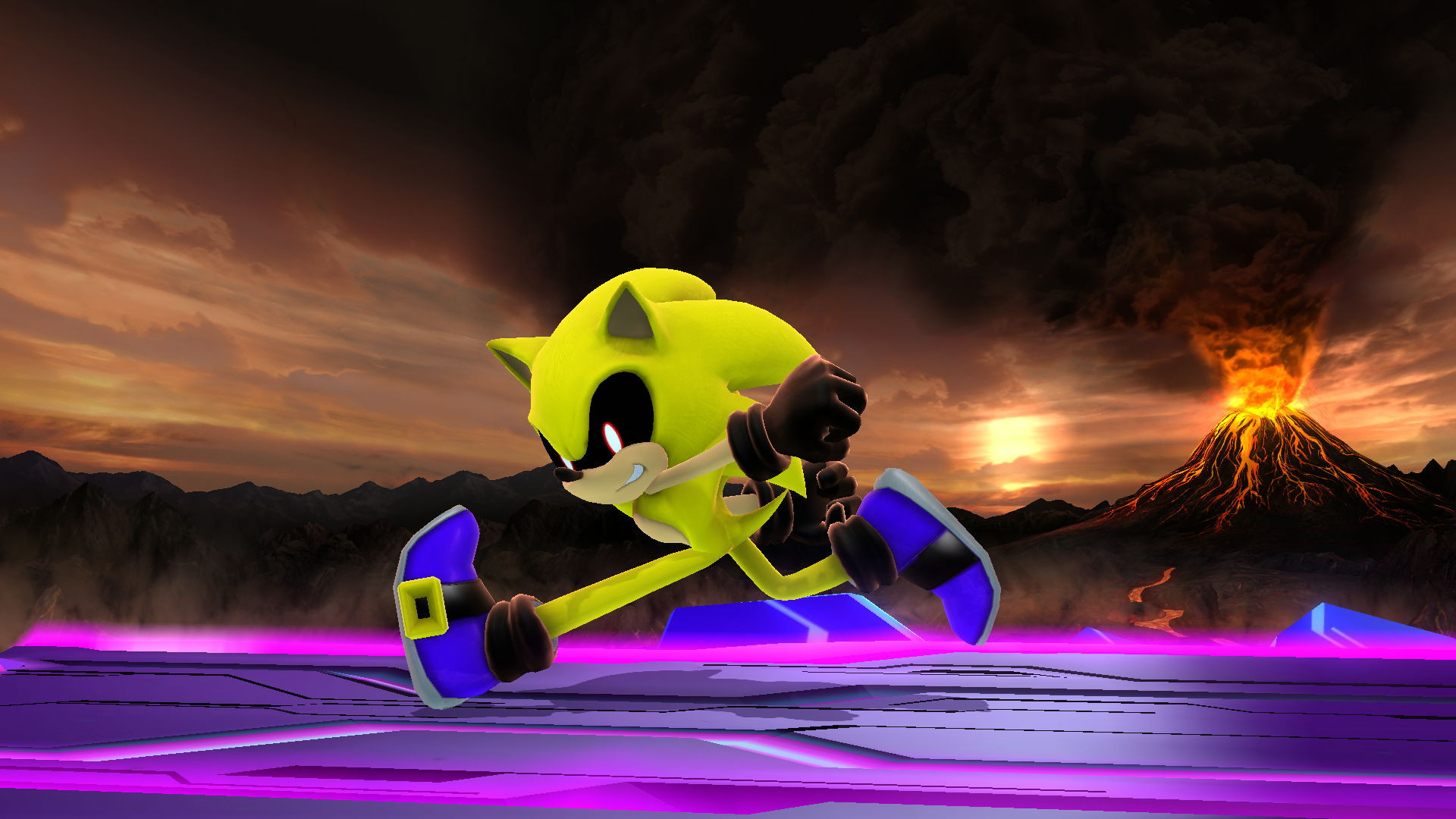 Reverse Sonic [Super Smash Bros. (Wii U)] [Mods]