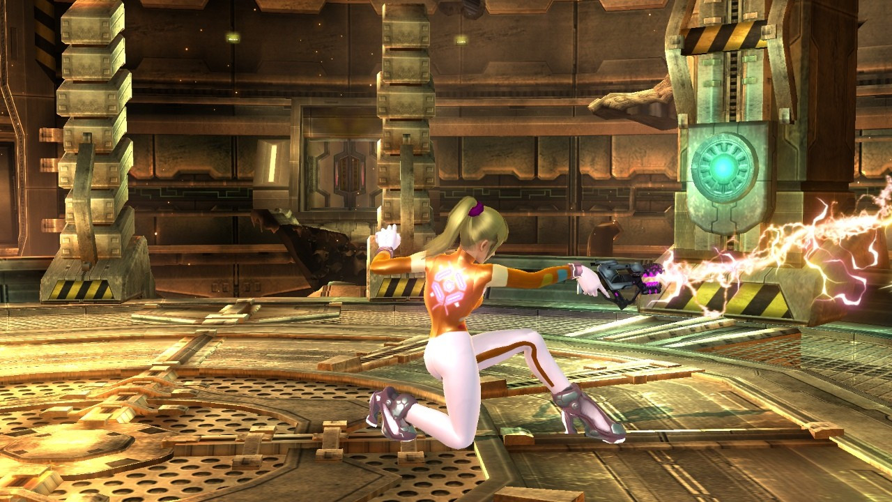 Brown and Pink Casual Samus [Super Smash Bros. (Wii U)] [Mods]