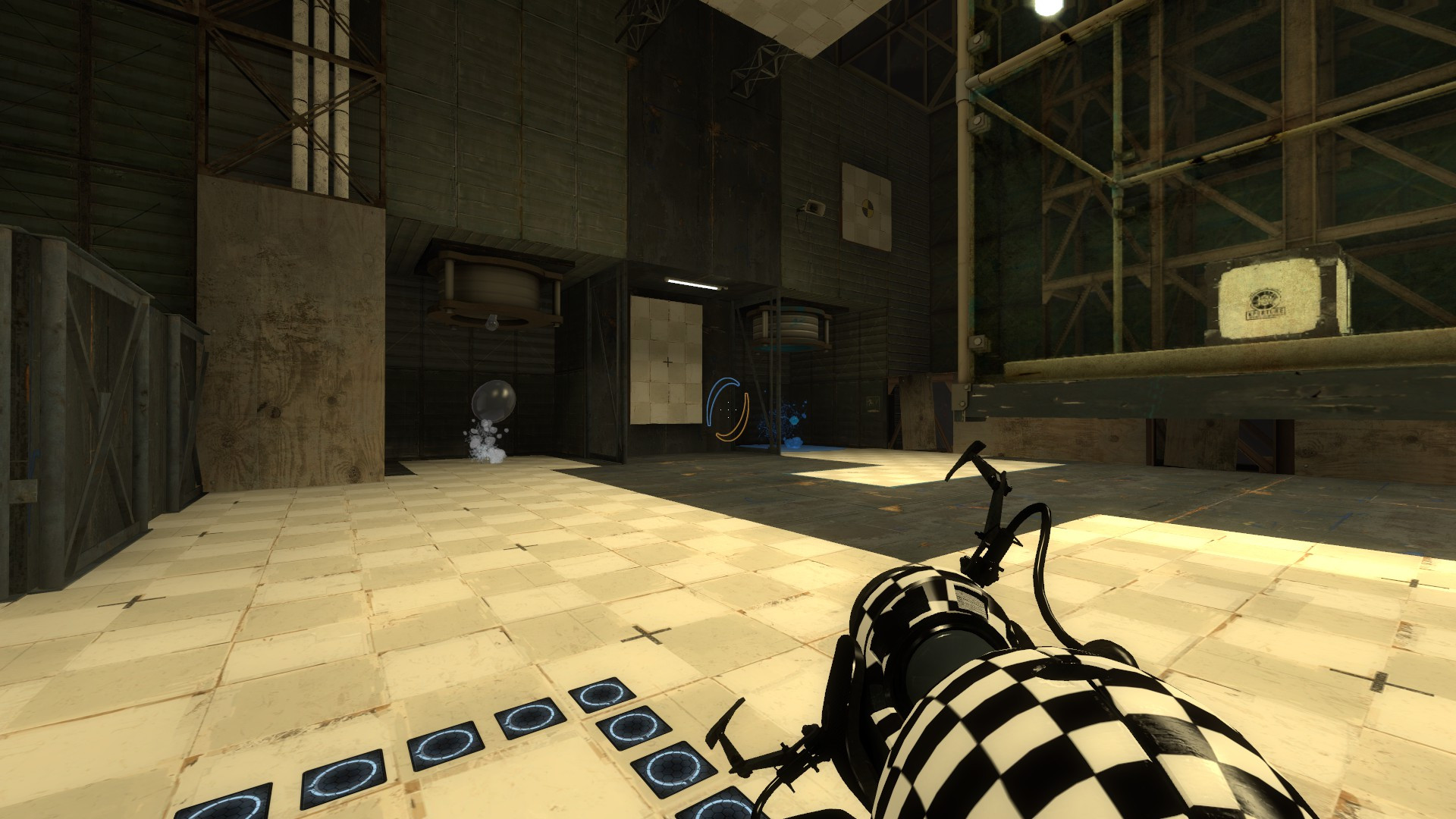 Checkerboard Portal Gun [Portal 2] [Mods]