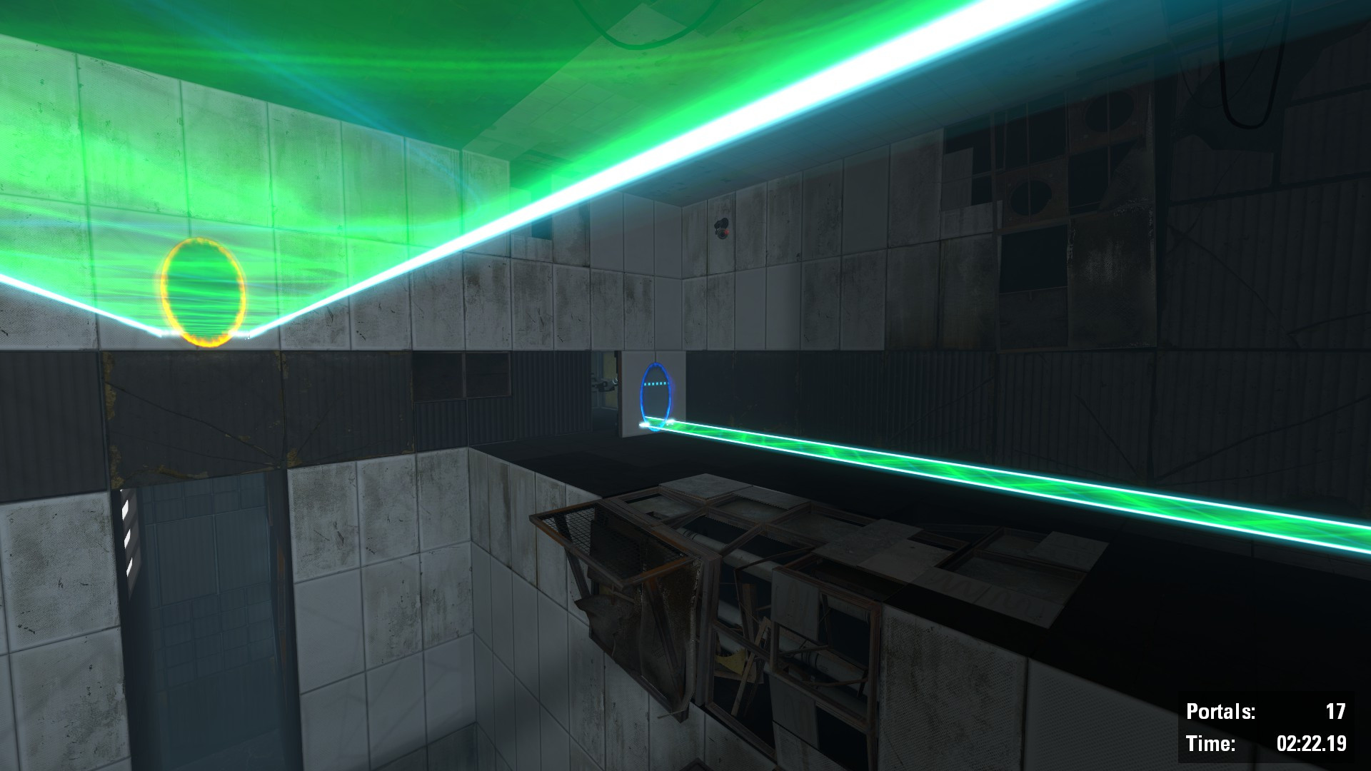 Green Light Bridge Mod for Portal 2 | P2 Mods