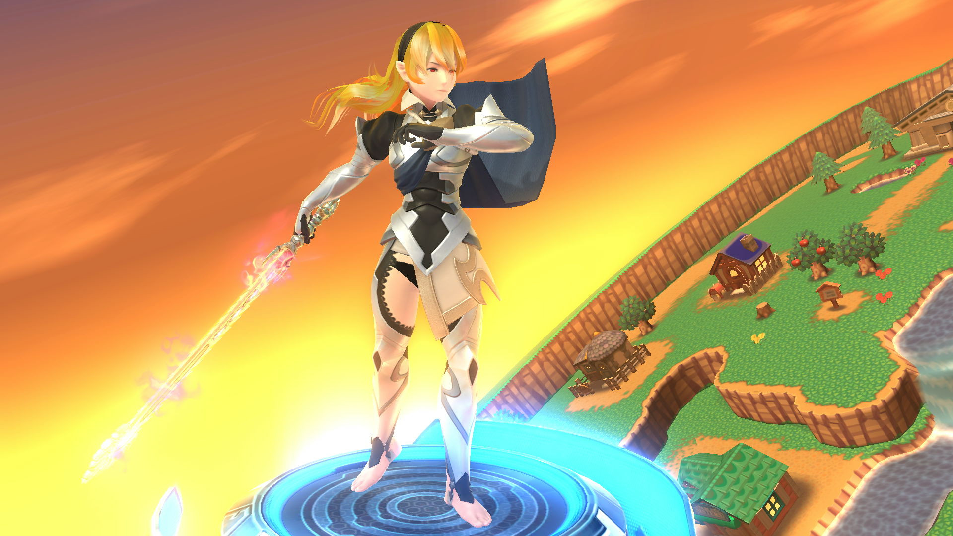 Red-Headed Corrin Mod for Super Smash Bros. (Wii U) | SSB4U Mods